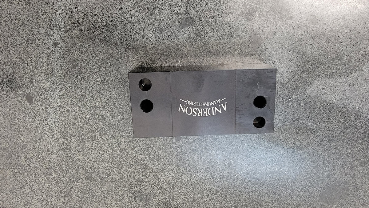 Serra Jaw Block for Orange Double Station Vise – Anderson Manufacturing Inc